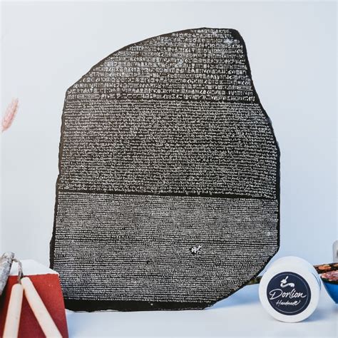 Rosetta Stone Replica Etsy