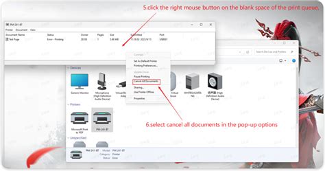 How To Cancel The Print Queue File For The Shipping Label Printer