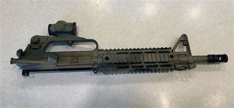 556 Carry Handle Upper 115″ Wbcm Rail And Pa Slx Prism
