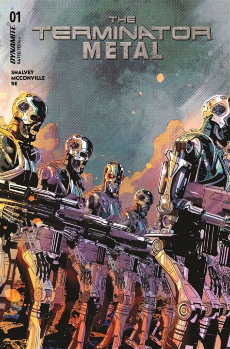 The Terminator Comics Upgrade With Metal Comics Bulletin