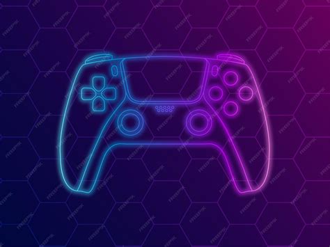 Premium Vector Videogame Controller Background