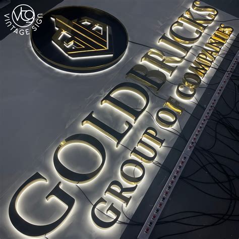 Sign Board Backlit Letter Led Sign Laser Cut Metal Signs Led Letter Sign Office Wall Backlit