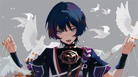 Scaramouche 4k Hd Genshin Impact Wallpapers Hd Wallpapers Id 76389