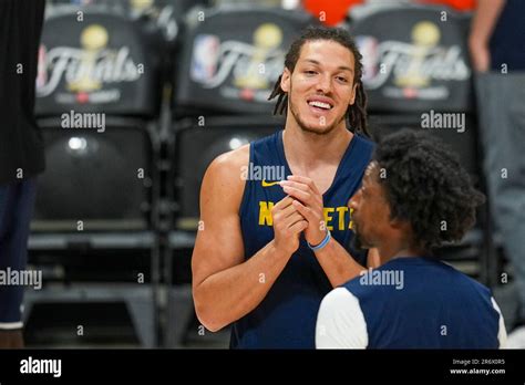 Denver Nuggets Forward Aaron Gordon Joke Around During An Nba Finals