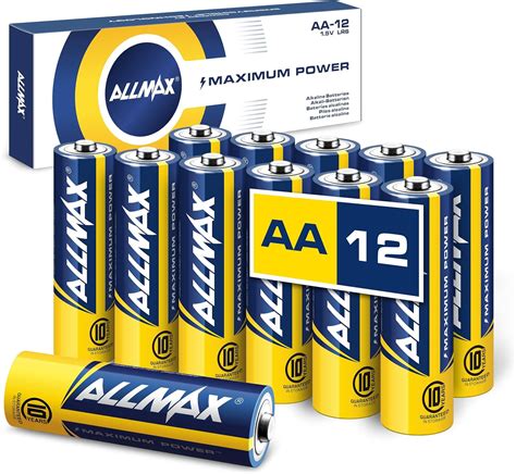 Allmax Aa Maximum Power Alkaline Double A Batterien Ultra