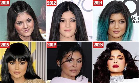 Femail Looks Back At Kylie Jenner S Transformation As She Wows At Pfw