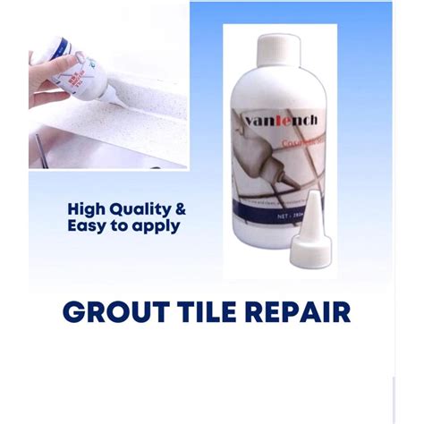 Floor Tiles Grout Gap Epoxy Sealant Aide Repair Seam Filling Reform