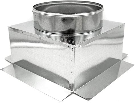 Hvac Premium Top Outlet Ceiling Diffuser Box 10 X 10 X 8 Galvanized Steel Metal Box Is