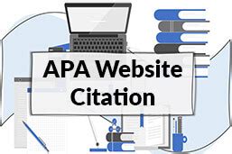 Apa Website Citation ~ How To Cite A Website Apa Style