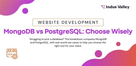 Mongodb Vs Postgresql Choosing The Right Database For Your Project