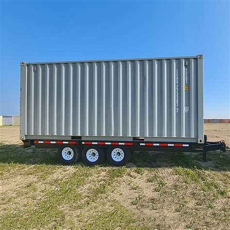 20 Bumper Pull Container Chassis Royal Ace Storage
