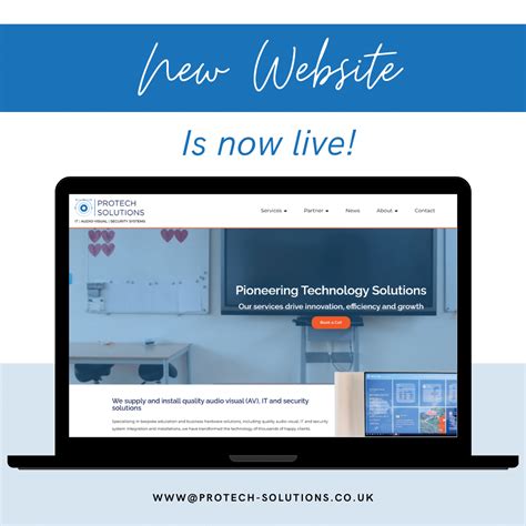 Protech Launches Fresh New Website Protech Solutions