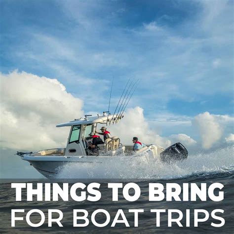 5 Things To Bring Along On Your Next Summer Boating Adventure