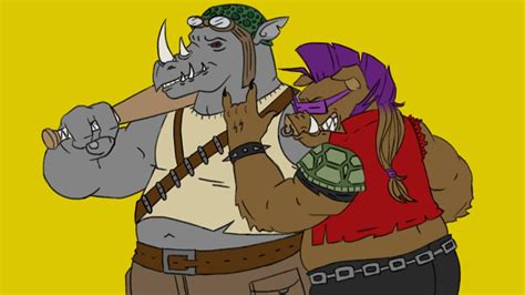 Artstation Bebop And Rocksteady From Tmnt