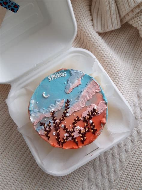 Бенто-торт с рисунком