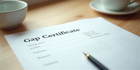 Gap Certificate Purpose Process And Importance
