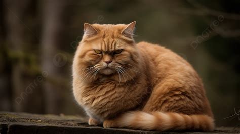 Funny Fat Cat Wallpaper