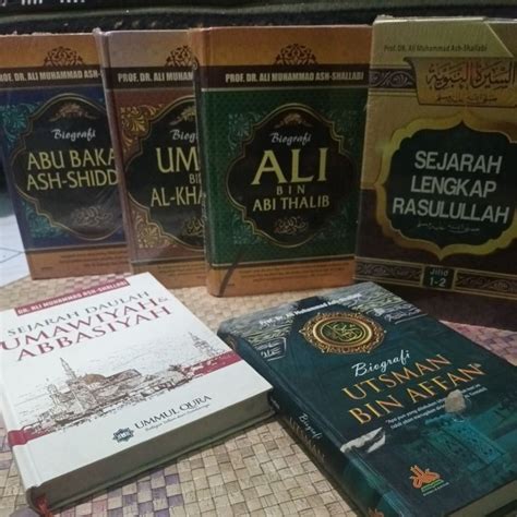 Jual Sejarah Lengkap Rasulullah Biografi Bakar Ash Shiddiq Umar Bin Al Khattab Ustman Bin