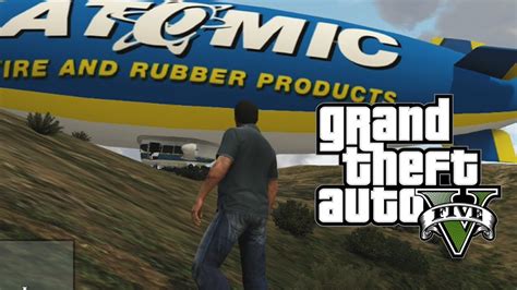 Gta 5 Blimp Gameplay Pre Order Bonus Youtube
