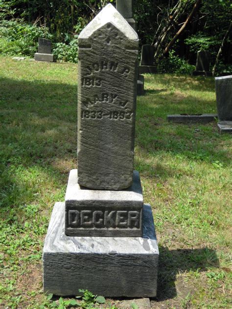Mary Jane Buzzell Decker 1833 1892 Find A Grave Memorial
