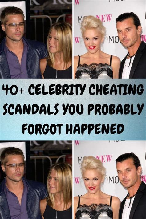 40 Celebrity Cheating Scandals You Probably Forgot Happened Artofit