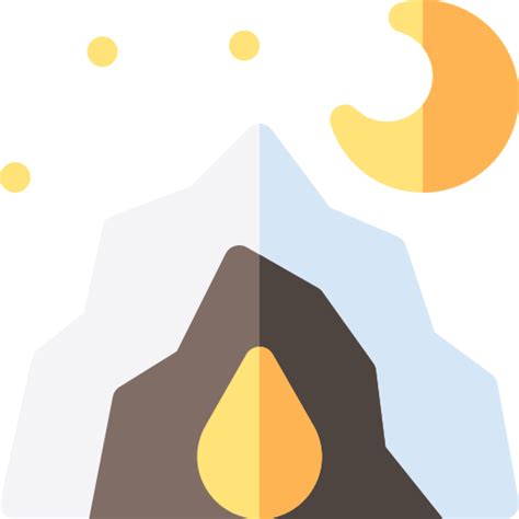 Cave Basic Rounded Flat Icon Cave Basic Rounded Flat Icon