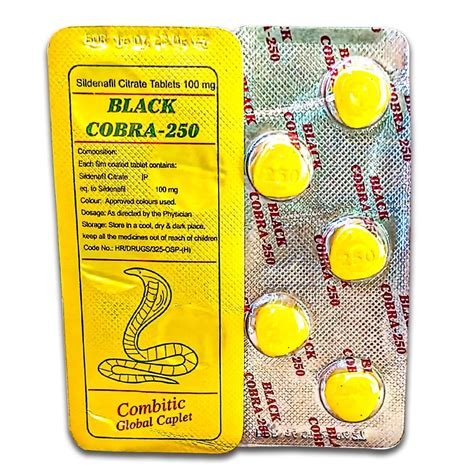 Black Cobra 250 Tablets