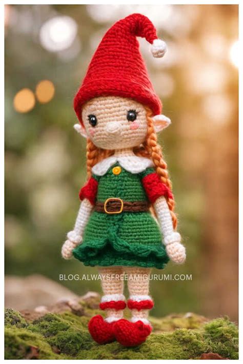 Amigurumi Elf Elliot Crochet Free Pattern In 2024 Free Crochet Pattern Christmas Crochet