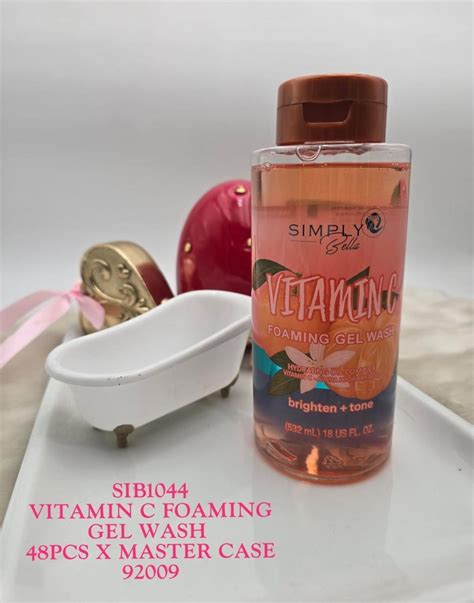 Simply Bella Foaming Gel Wash Vitamin C 532 Ml Leeswholesalebeauty