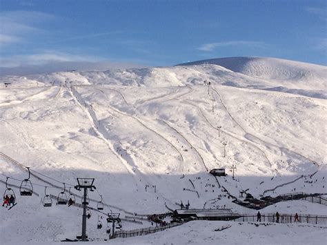 Glenshee Ski Centre Jan 2018 Glenbeag Mountain Lodges