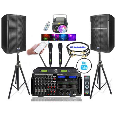 Singtronic Complete 4000w Professional Karaoke System Built In