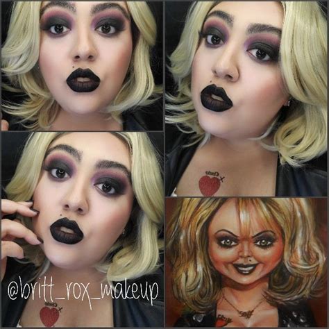 Bride Of Chucky Tiffany Inspired Makeup Look Makeup Inspiration