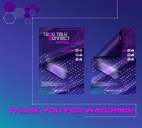 Tech Talk Connect Poster Design On Behance