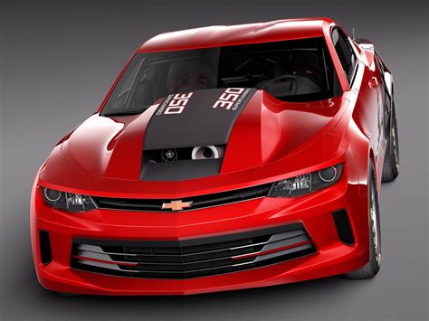 Chevrolet Camaro Copo 2016 3d Model By Squir