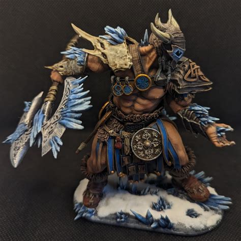 3d Print Of Male Cryomancer´ By Andysmith5
