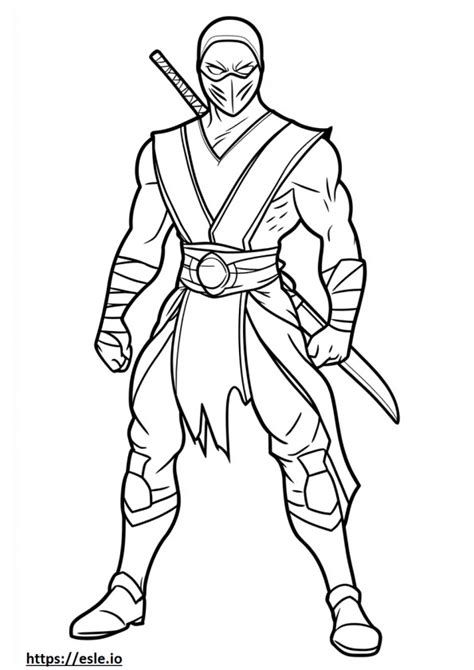 Jax Mortal Kombat Free Printable