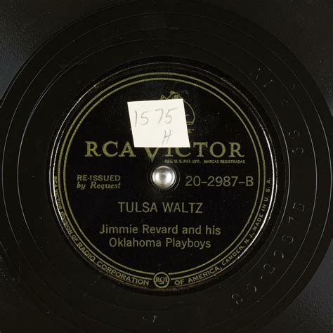Tulsa Waltz Jimmie Revard And His Oklahoma Playboys Free Download