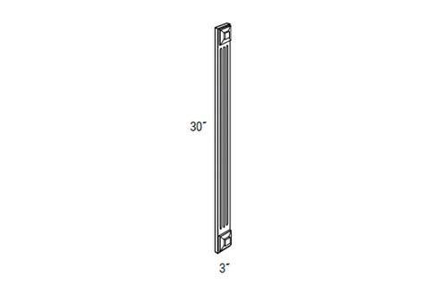 Mx Recessed Fluted Wall Fillers Frugal Cabinets