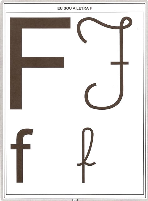 Alfabeto De Letra De Forma Fdplearn