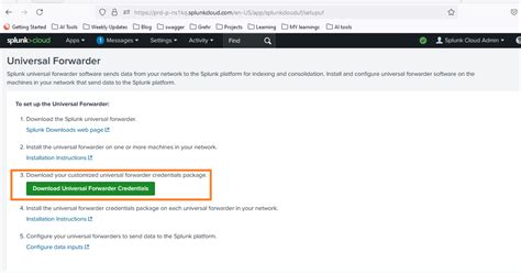 Sending Real Time Logs To Splunk Cloud Using Universal Forwarder