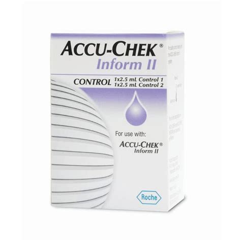 Roche Diagnostics Accu Chek Inform Ii Test Strips 50 Test Strips Box