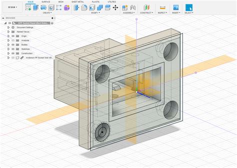 Anderson Powerpole Chassis Socket Panel By Eric Anastas Download Free