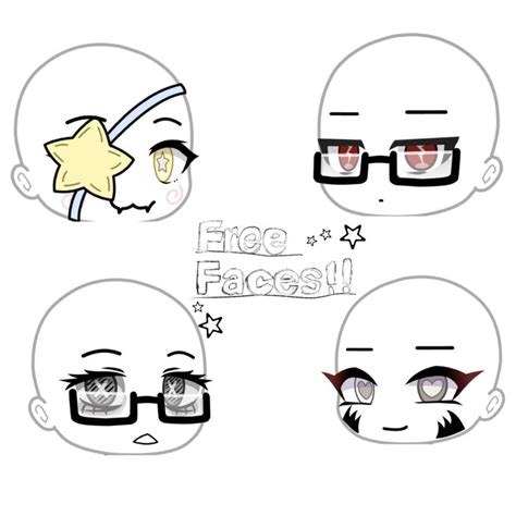 Free Gacha Life Faces Gacha Life Eye Ideas Girl Gacha Club Oc