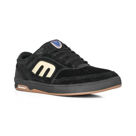 Etnies The Aurelien Michelin Skate Shoes Black Gold