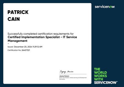servicenow skillbridge nextgen patrick cain 15 comments