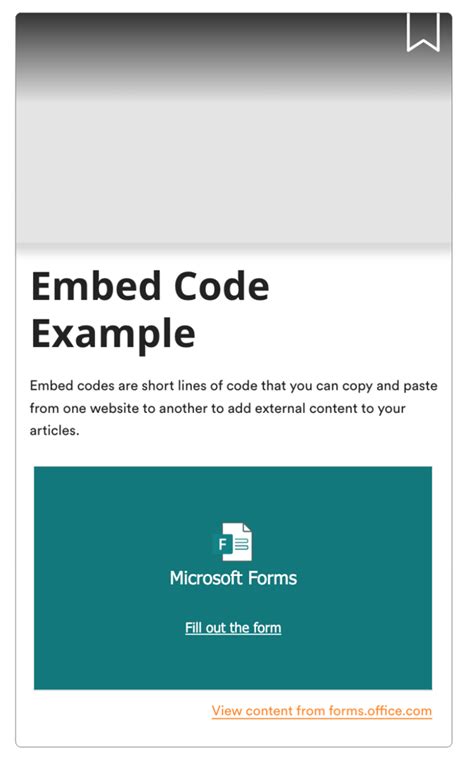 Use Embed Codes To Add External Content To Articles