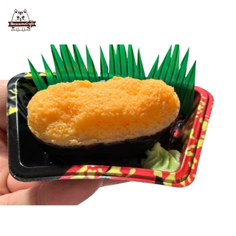 Sushi Sea Urchin Squishy Squeezable Anxiety Stress Relief Sensory Fidget Toy Etsy