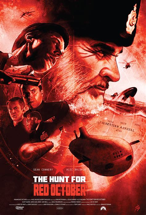 The Hunt For Red October 30x30 1989 90 By Paul Butcher Home Of The