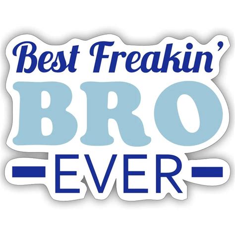 Bro Sticker Jetzt Online Shoppen Spreadshirt