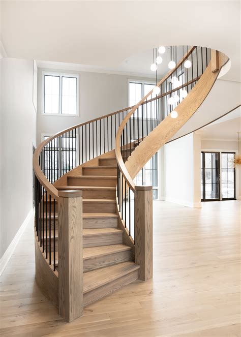 Curved Staircase Design Bottom Stair Curve Open Stairs Design